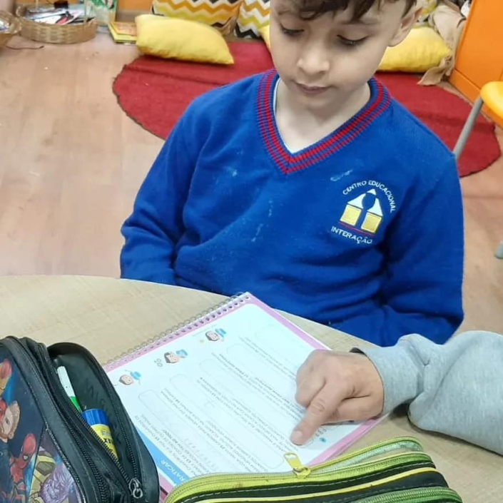 Rotação por estações – 1º ano – Escola Interação